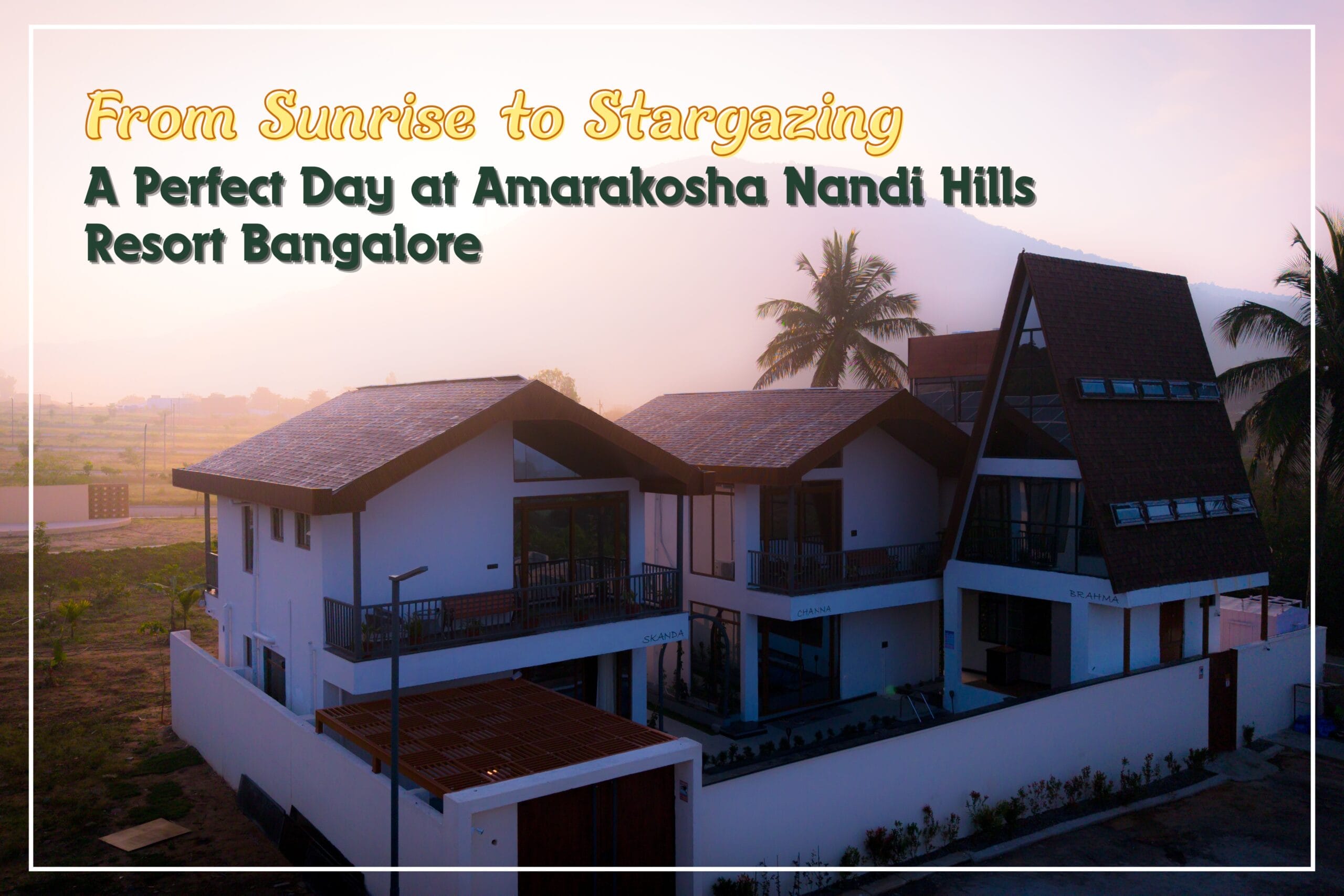 Amarakosha Misty Nandi Hills Resort Bangalore